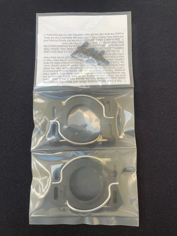 Speedplay X-Series V.2 Cleat Set Stage for X1, X2 & X5 pedals, new | eBay