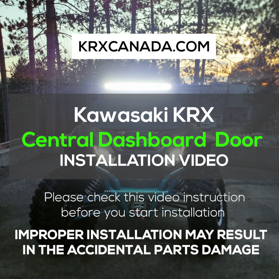 Kawasaki KRX 1000 Cubby Door with Key Lock and Magnet Lock | eBay