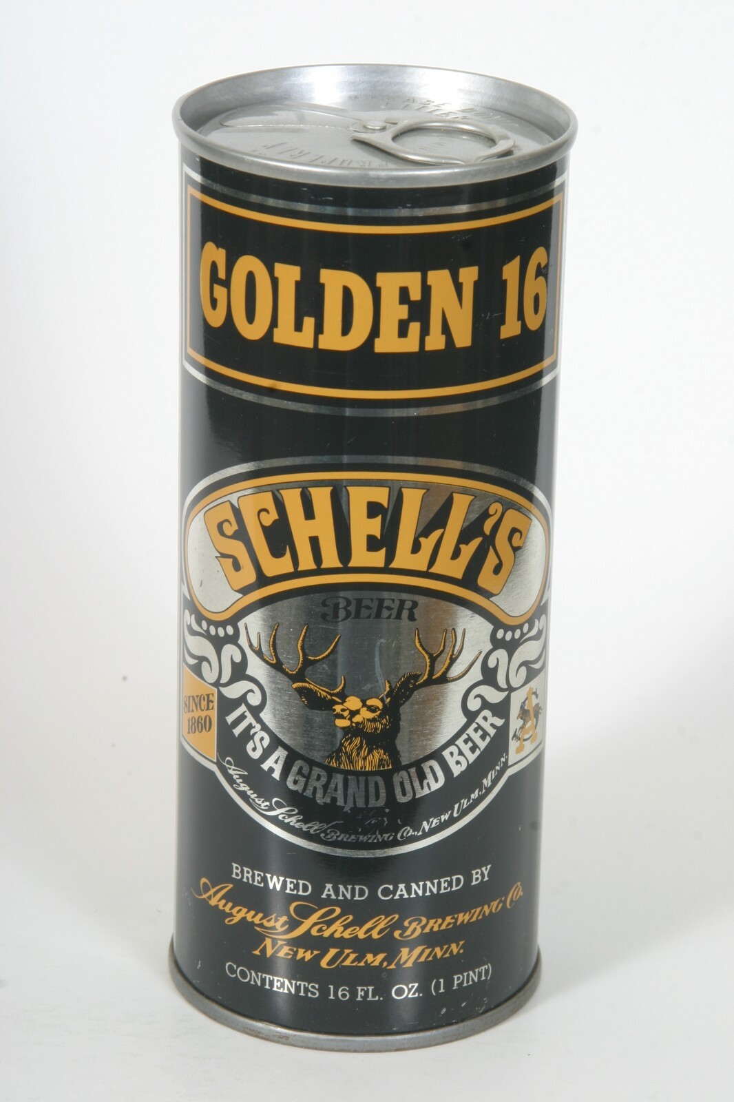 Schell's Beer Can - 16oz Silver Background | eBay