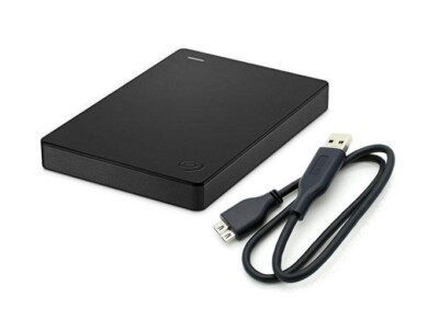 Seagate STGX Portable External Hard Drive USB 3.0 Enclosure Case Black ...