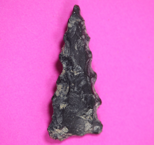 Authentic Pre Columbian Artifact Aztec Arrowhead Battle of Mexico City ...
