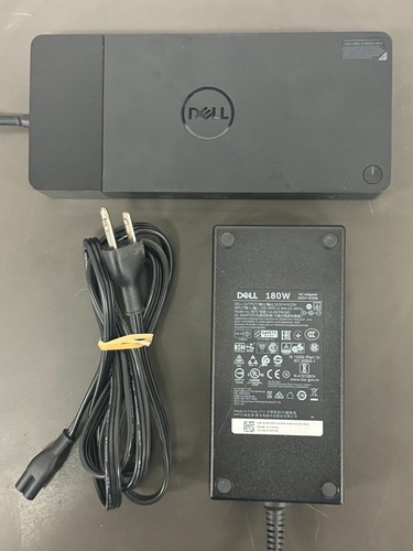 Dell WD19 K20A Docking Station with 180W AC Power Adapter + Cables ...