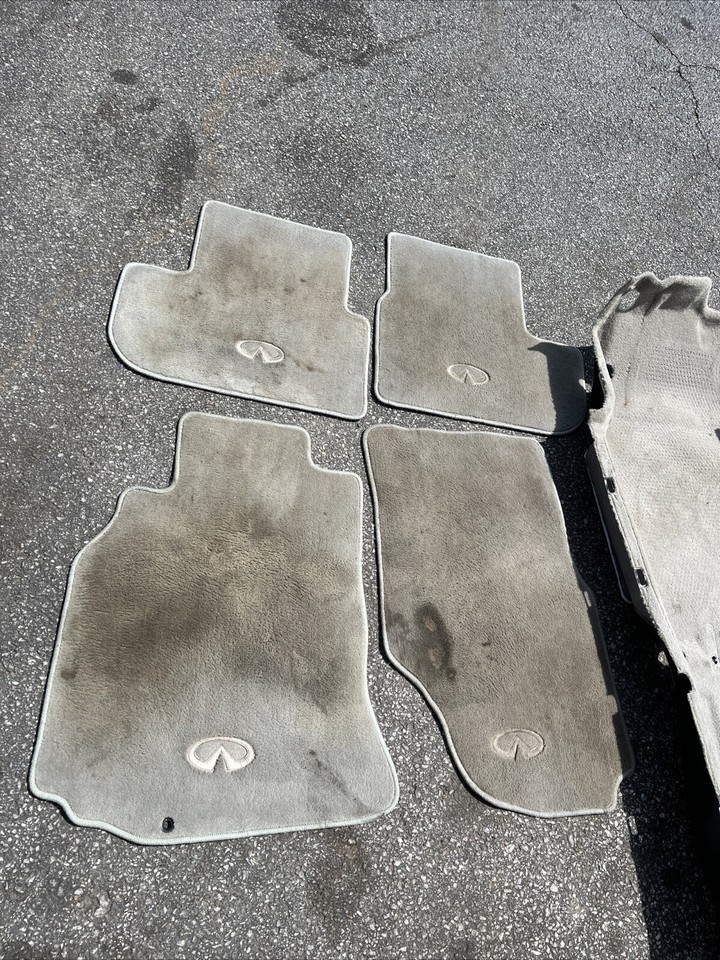 2003 06 Infiniti G35 Coupe Interior Black Main Interior Floor Carpet | eBay