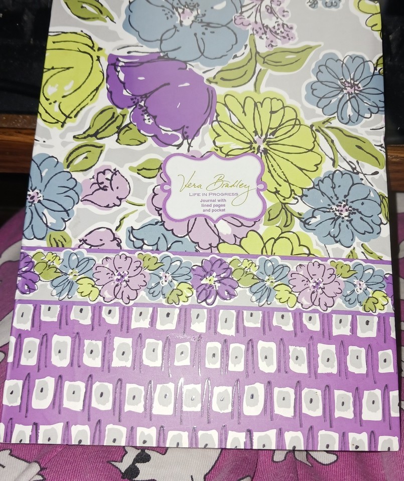 Vera Bradley Bundle Notebook, Stickers, Diary/Journal Set Of 4 | eBay