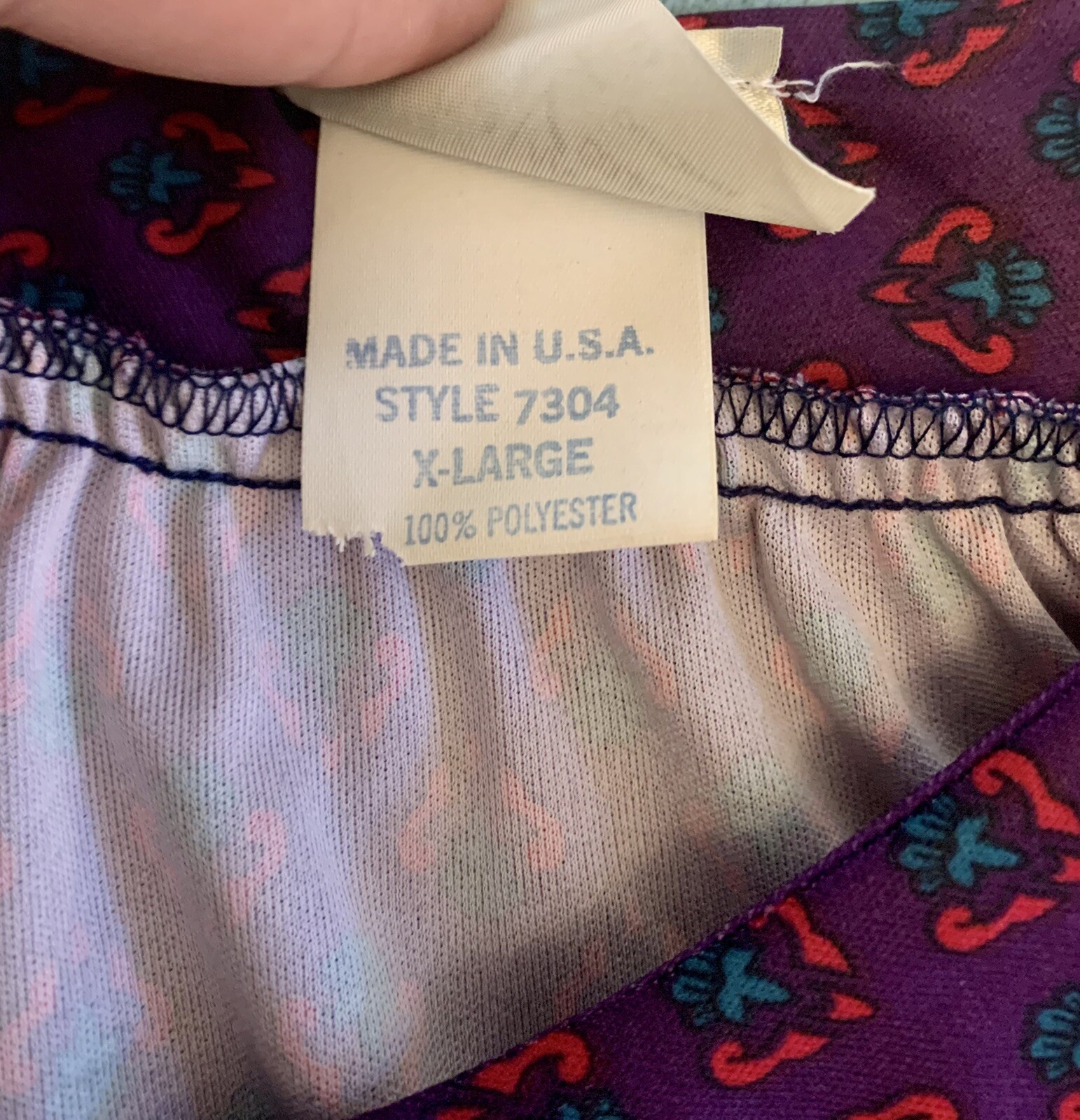 VINTAGE Hedy Lin Casuals Womens Dress XLarge Purple Hawaiian House ...