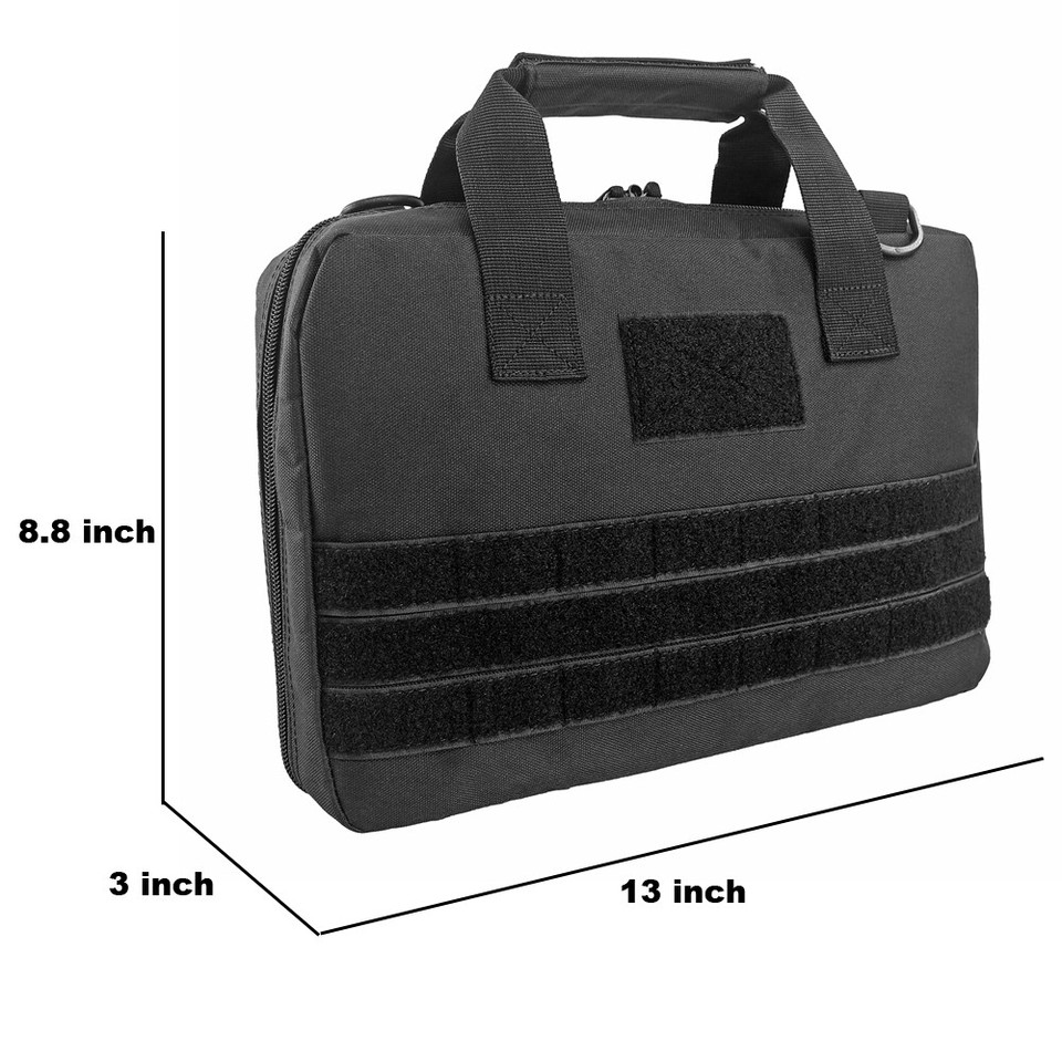 Tactical Pistol Soft Case Range Bag Shooting Gun Range Bag Hunting ...