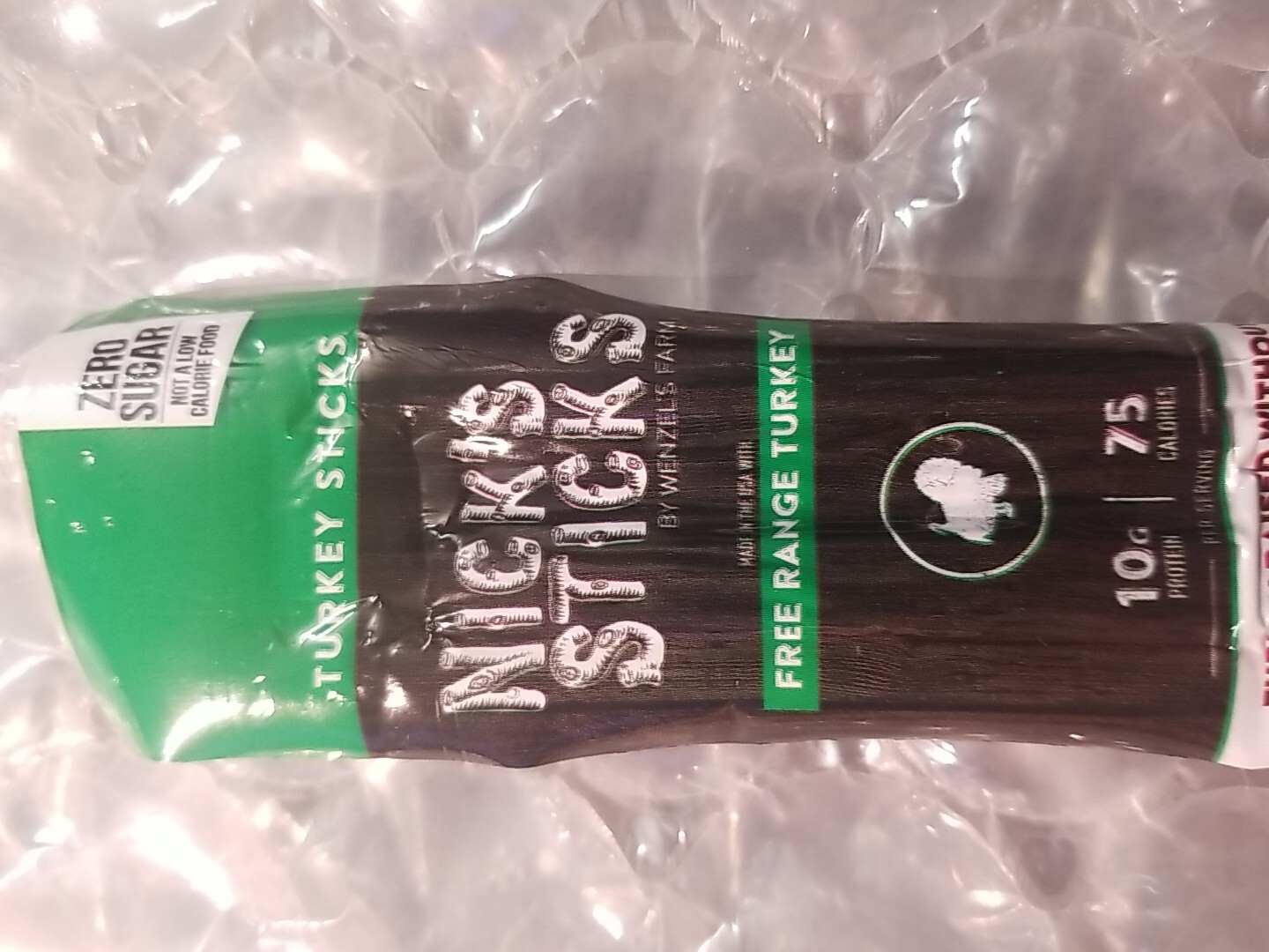 1 Snack Trky Stx Free Rang 1.7 Oz By Nicks Sticks Zero Sugar Free Range Turkey | eBay