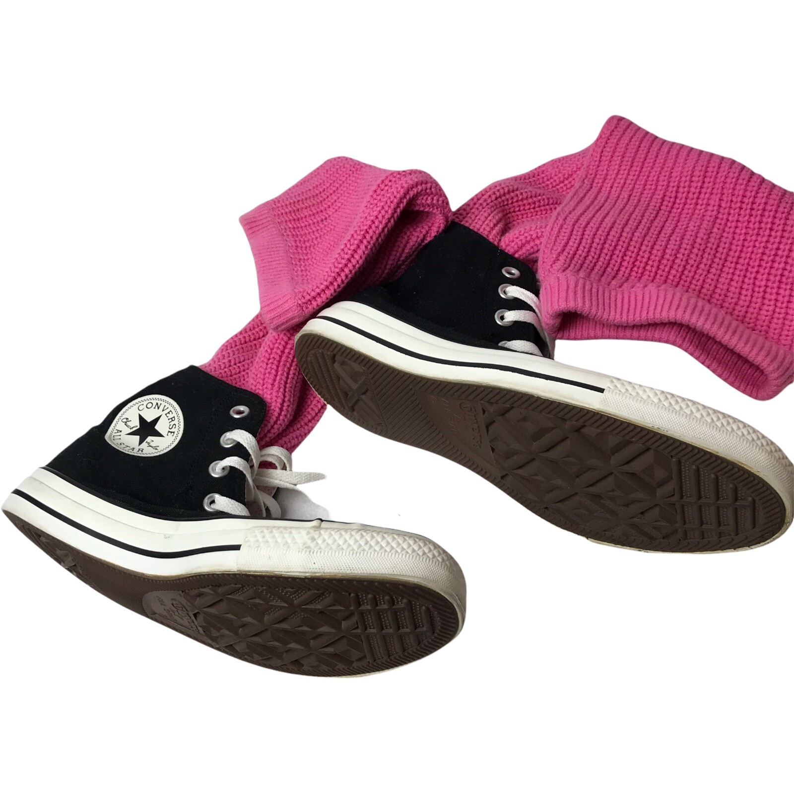 Converse Chuck Taylor Tall High Top SOCK BOOTS - PINK… - Gem