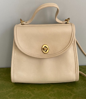 COACH VTG #9983 Regina Flap Turn Lock Top Hand Crossbody Bag, 90s USA ...