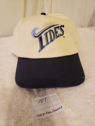 Tides White Hat With Blue Rim Snapback Mesh Baseball Hat Cap 65 % ...
