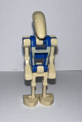 LEGO STAR WARS Battle Droid Blue Torso Tan Insignia Minifigures 7958-12 ...