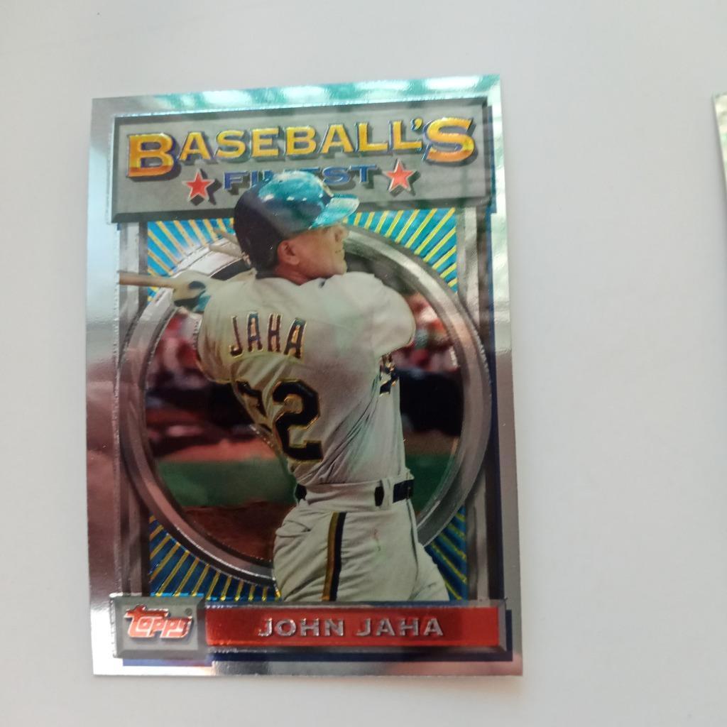 1993 Topps Finest - #152 John Jaha for sale online | eBay