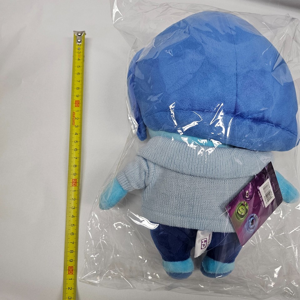 New Disney Pixar Inside Out 2 Sadness Plush Doll 11" Soft Toy Official ...