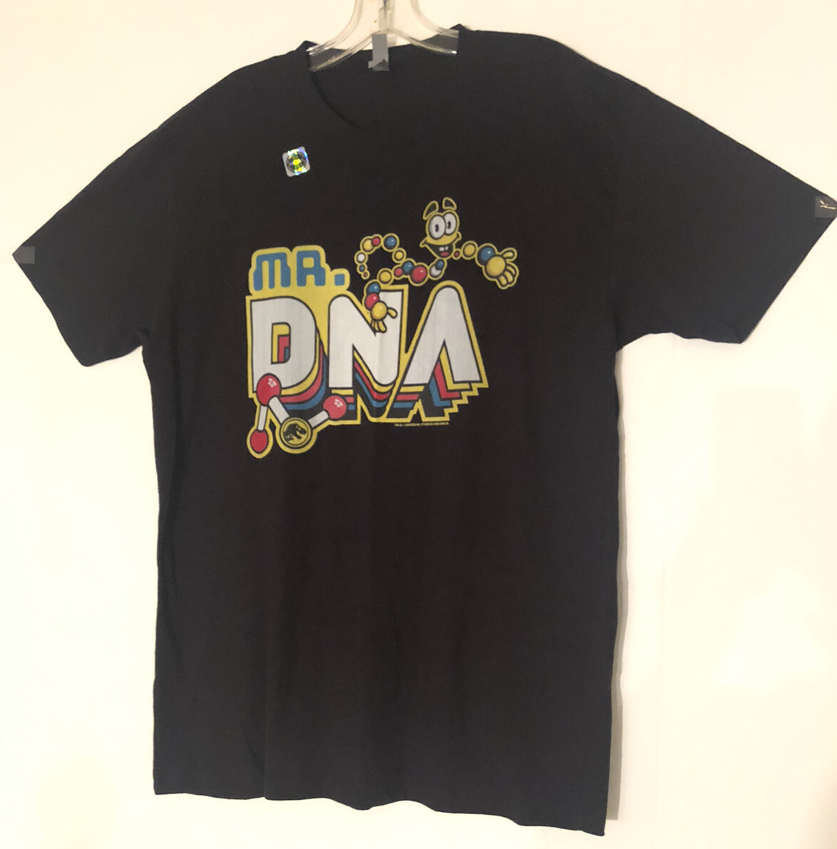 Universal Studios Jurassic Park Mr. DNA Black Men's T… - Gem