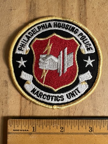 Philadelphia Housing Police Narcotics Unit Patch | eBay