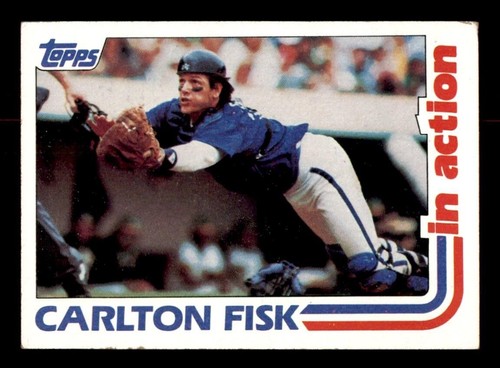 1982 Topps Baseball #111 Carlton Fisk (In Action) VG/EX | eBay