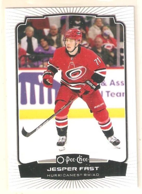 Jesper Fast 2022-23 O-Pee-Chee Base Card #325 Hurricanes | eBay