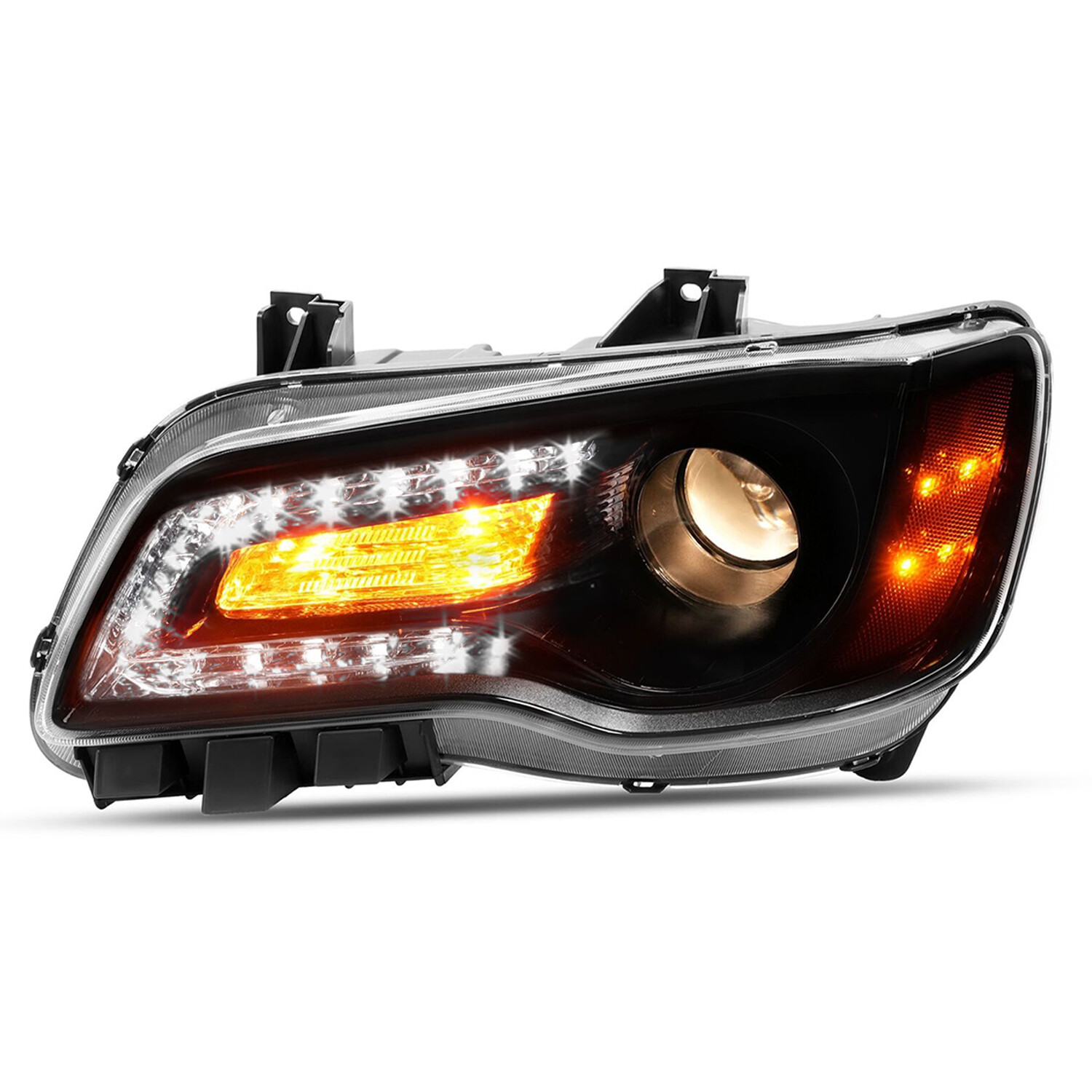 2011-2023 Chrysler 300 Projector Headlight LED DRL Halogen Driver Side ...