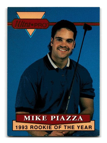 Mike Piazza 1994 Rembrandt Ultra-Pro Mike Piazza #3 HOF Mets Dodgers NM ...