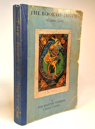 Aleister CROWLEY / JAKE STRATTON-KENT'S COPY OF THE BOOK OF THOTH 1976 ...