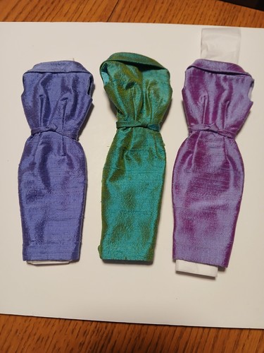 Silkstone Barbie Vintage Barbie Trio of Roberta Rey Iridescent Sheath ...