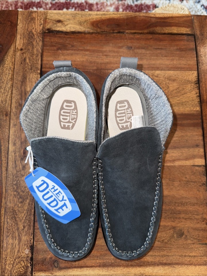 Hey Dude Denny Crafted women’s shoes size 10 new w/box Black 40209-060 ...