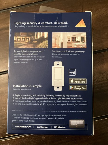 Chamberlain Smart Light Switch, Model WSLCEV-P1 | eBay