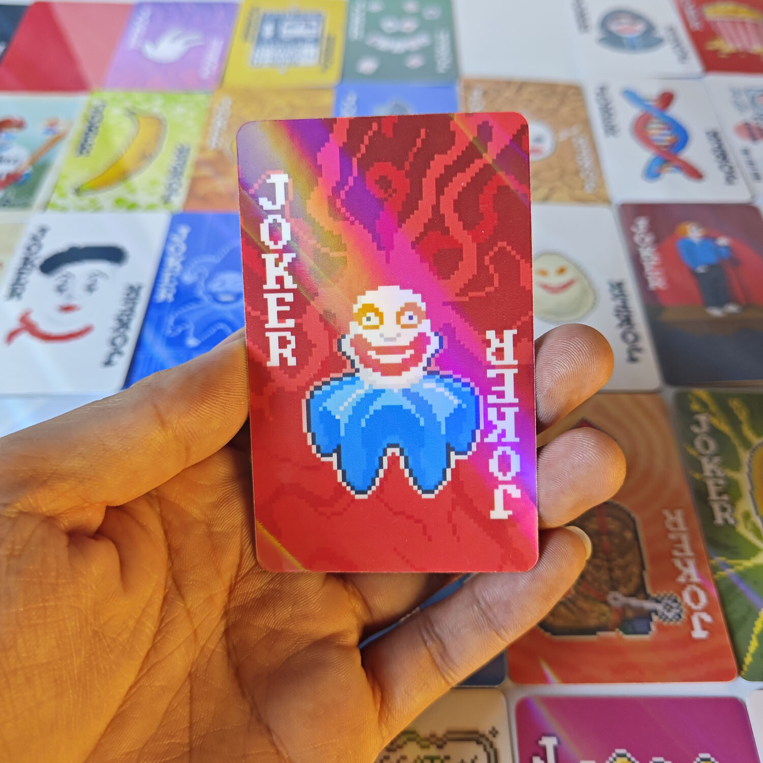 40×Balatro JOKER Cards Sparkle&Angled Glitter Set Collectible Custom ...