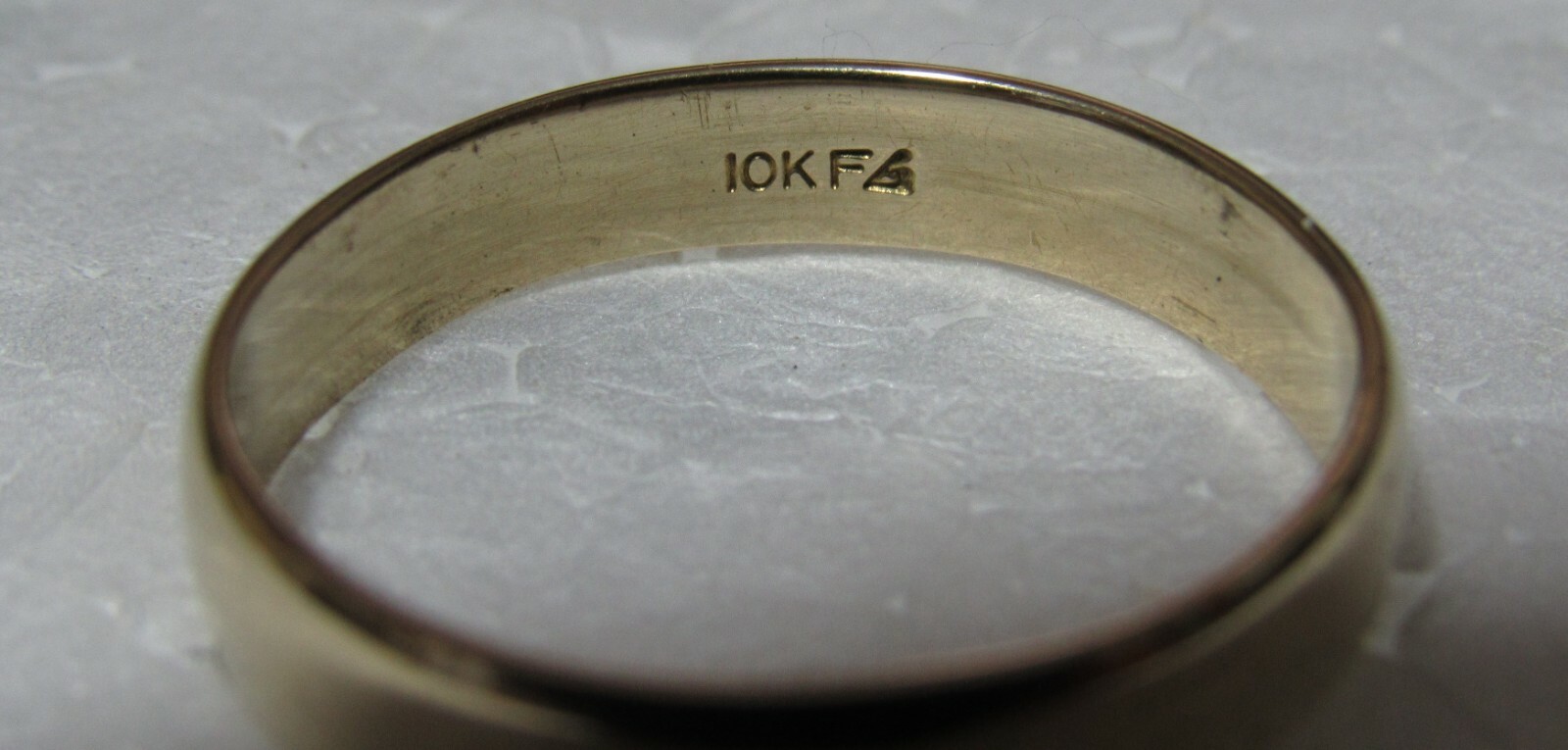 10K Yellow Gold Wedding Band 3mm Anniversary Ring Sz 9.75 Frederick ...