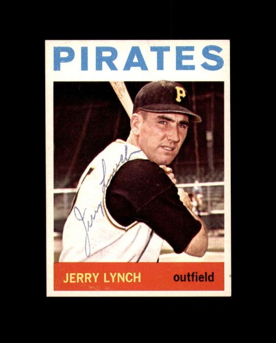 Jerry Lynch Hand Signed 1964 Topps Pittsburgh Pirates Autograph | eBay
