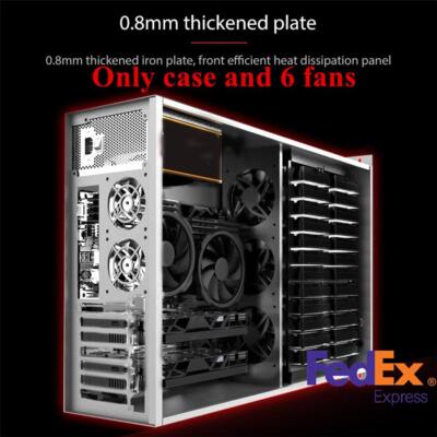 4U Server Case For Chia Mining 24Disk Chassis Frame Rig Server Direct ...