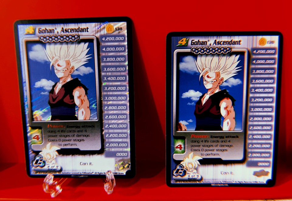 Dragon Ball Z CCG Gohan Ascendant #138 Foil | eBay