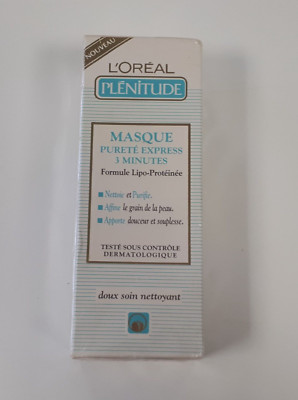 L'Oreal PLENITUDE Masque pureté expresse 3 Minutes nettoie & purifié 75 ...