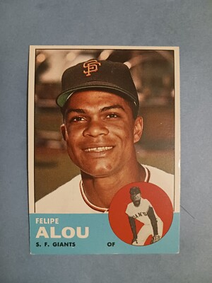 1963 Topps Baseball #270 Felipe Alou San Francisco Giants | eBay