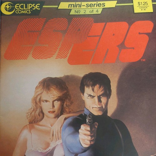 ESPERS #2 OF 4 ECLIPSE COMIC HUDNALL LLOYD AUSTIN BOLTON LEACH 1986 VF+ VINTAGE | eBay