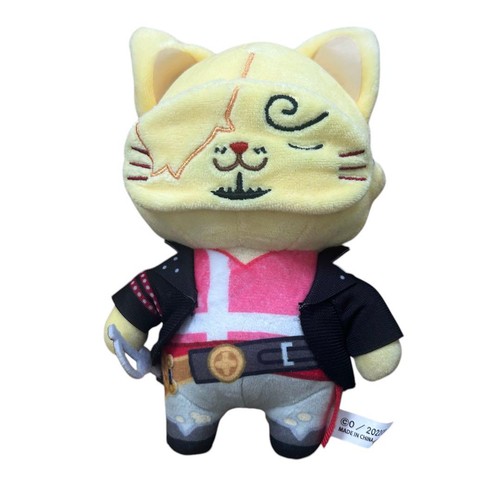ONE PIECE Sanji with CAT Plush Keychain Mask Film RED Mugiwara Store ...
