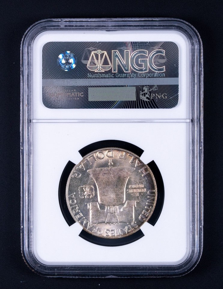 1954 Franklin Half Dollar NGC MS65 FBL Full Bell Lines WB003 | eBay