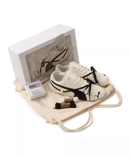 404390-01 BLACKPINK ROSE Puma Speedcat LEA Warm White PUMA Black (Women ...