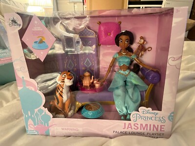 DISNEY JASMINE Palace Lounge Playset Barbie Princess Doll Last 1 | eBay