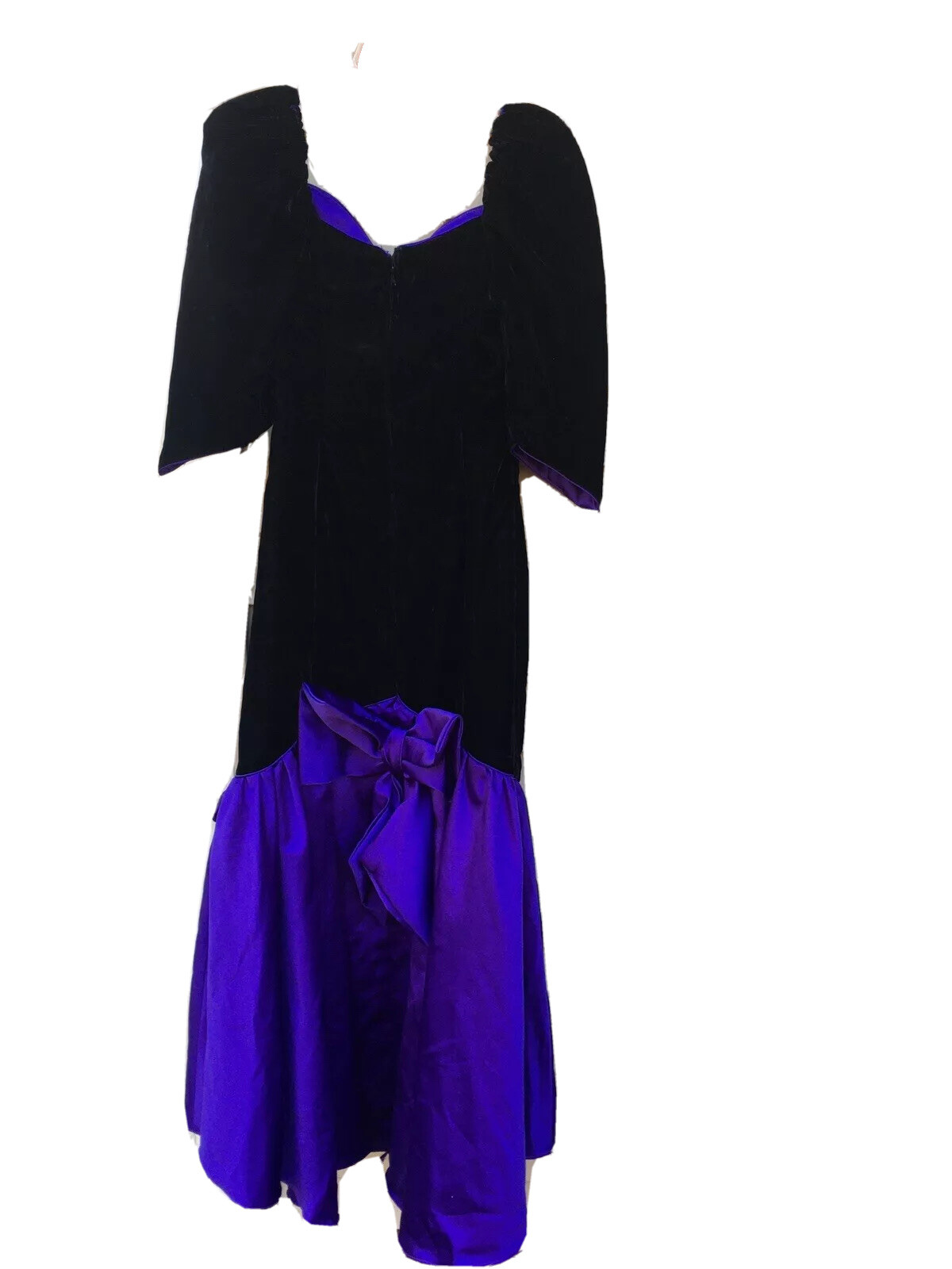 Sharon Atkins Dejavu Vintage Formal Dress Black/Purpl… - Gem