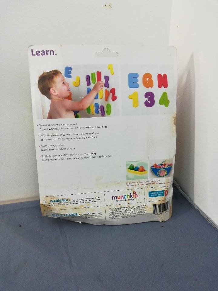 Munchkin Bath Letters and Numbers | eBay