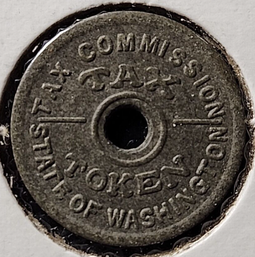 Laws of 1941 State of Washington 14 Cents Tax Token Tax Commission | eBay
