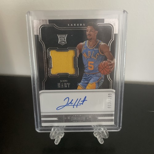 2017-18 Panini Dominion - Rookie Jersey Autographs #146 Josh Hart /199 ...
