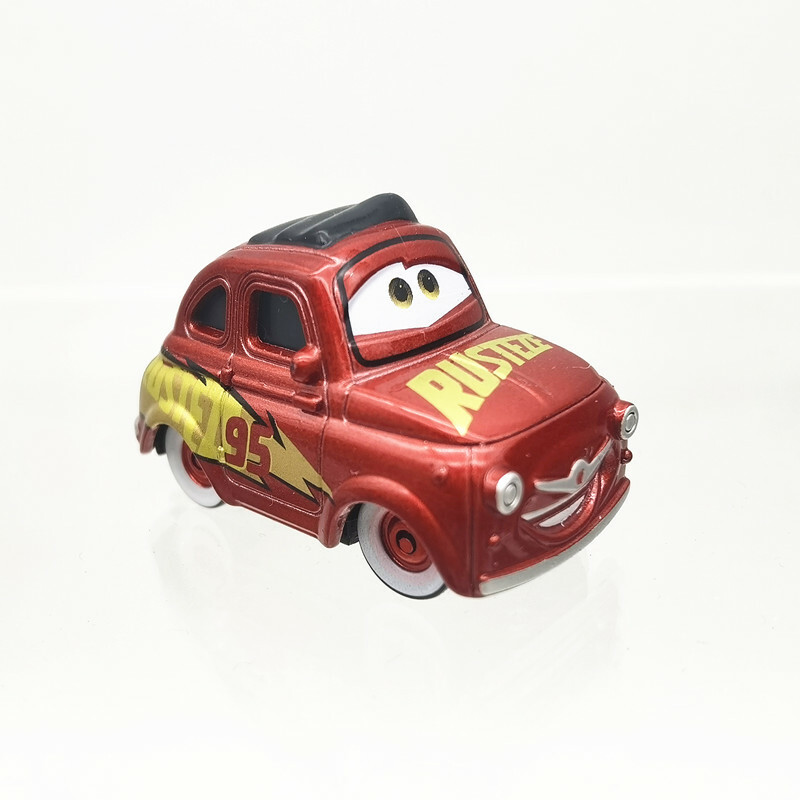 Disney Pixar Racing Story3 series new style golden McQueen Sally fire ...