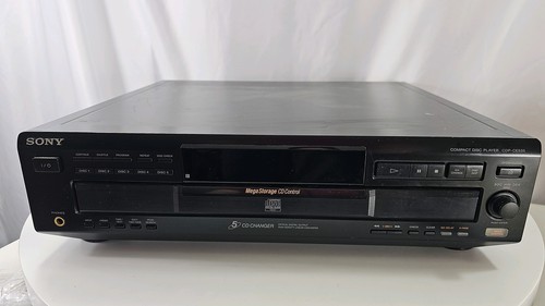 Sony 5 Disc CD Player Disk Changer CDP-CE535 Carousel Multiple Disc ...