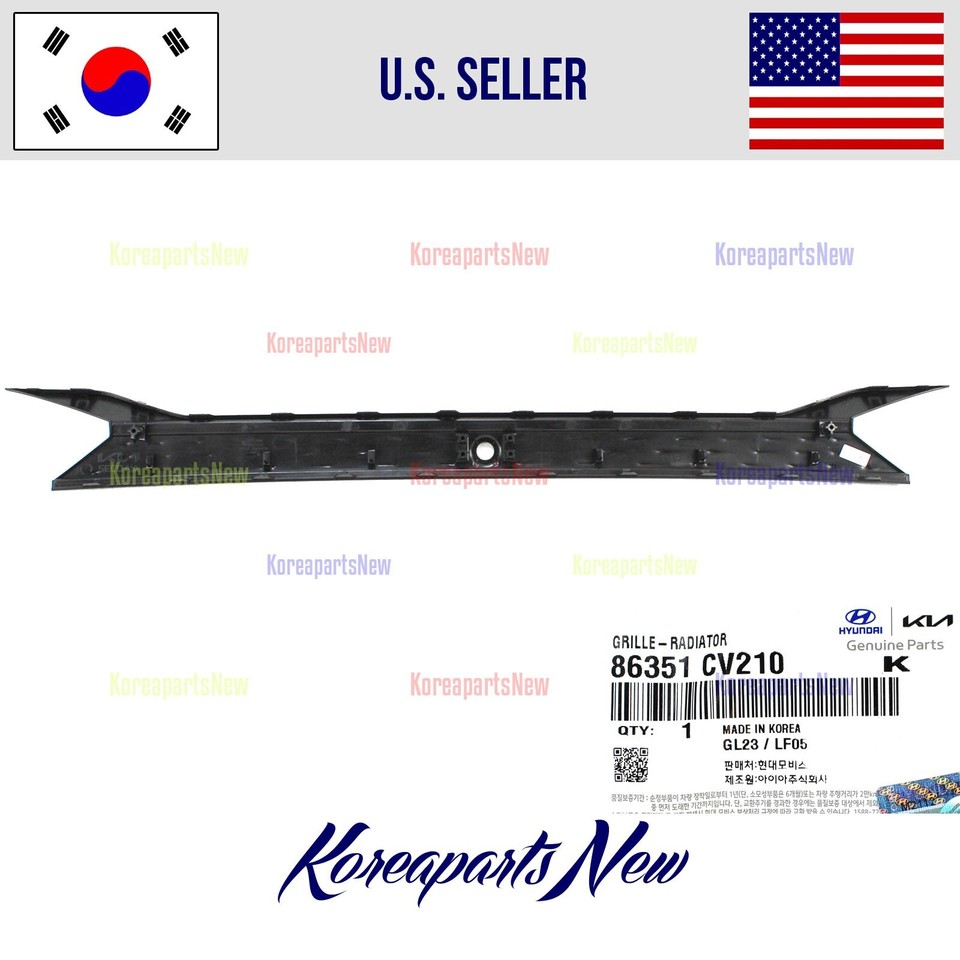 Grille Front Bumper for Camera 86351CV210 ⭐GENUINE⭐ Kia EV6 GT GT-Line ...