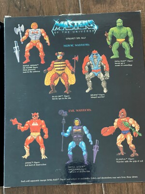 MASTERS OF THE UNIVERSE COMMEMORATIVE 5 COLLECTOR FIGURE BOXED SET 1/ ...