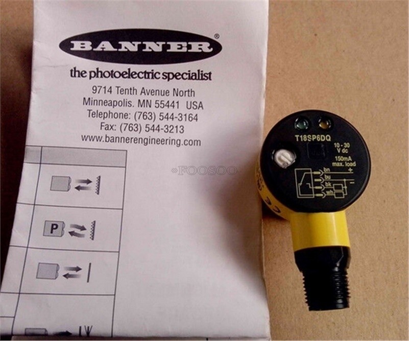 Banner Sensor T18SP6DQ Brand New um | eBay
