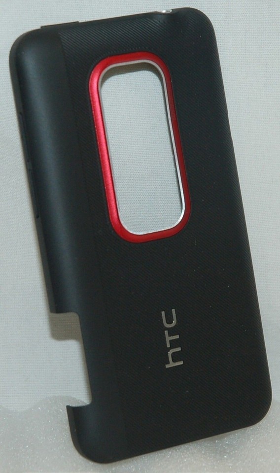HTC Evo 3D Phone BLACK Battery OEM Cover Replacement Door rear back G17 ...