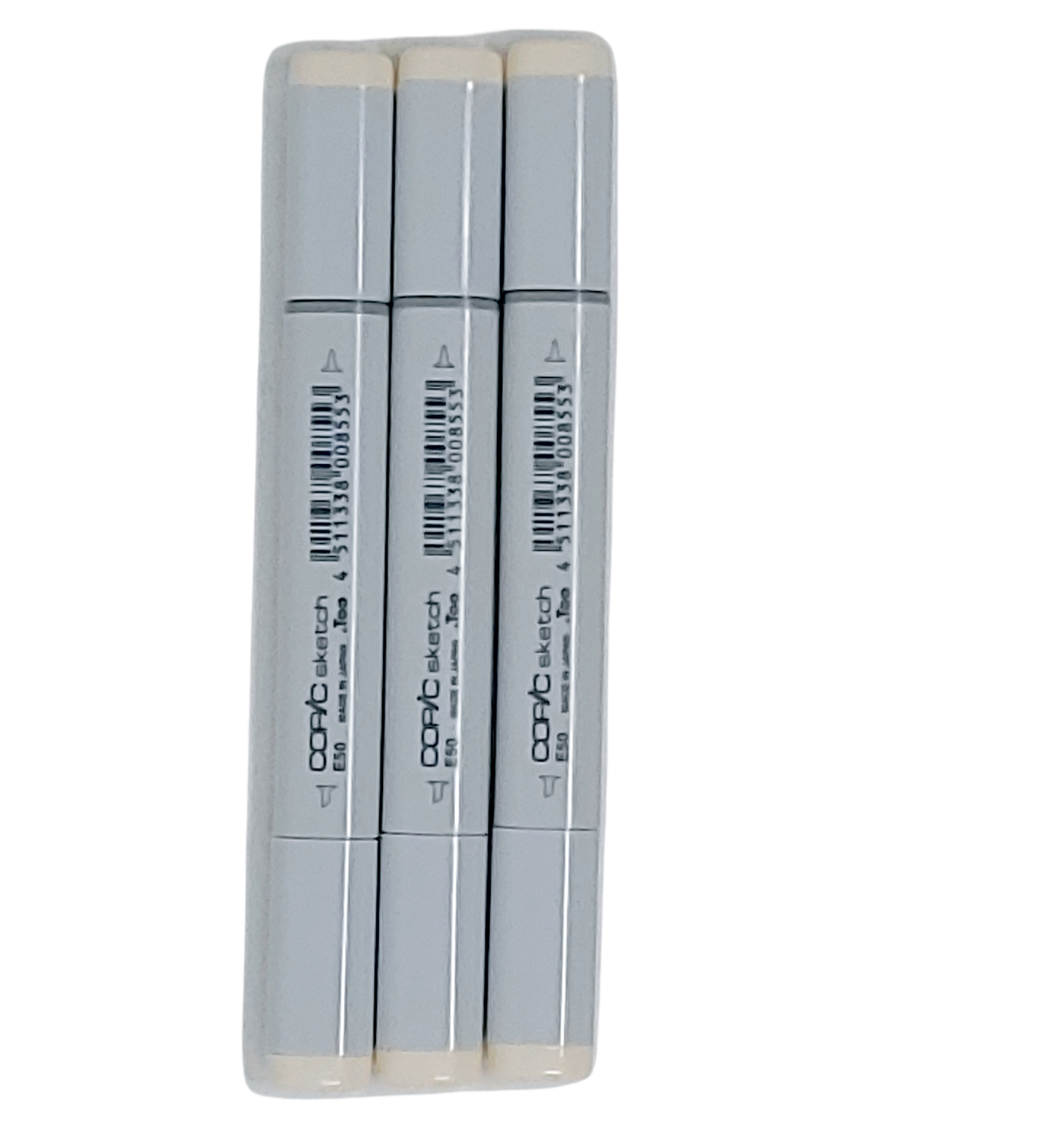 Copic Sketch E50 Egg Shell Pk of 3 Markers with Medium Broad & Super ...